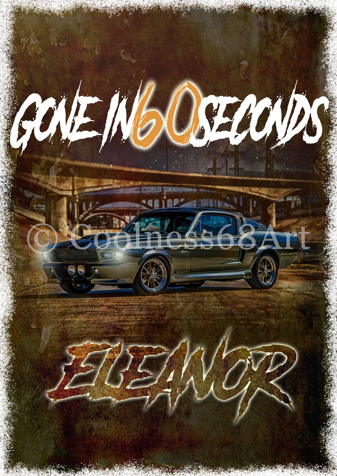 Eleanor Font Style Original Art Print - Etsy