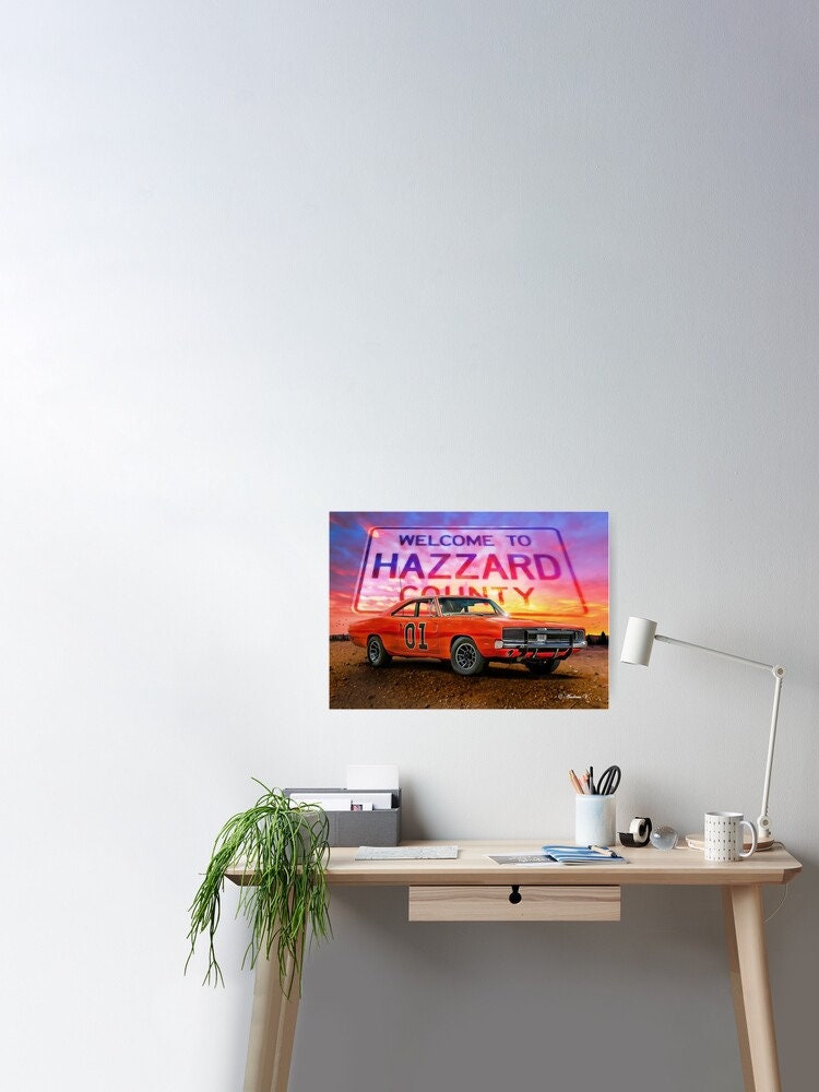 Welcome to Hazzard County Original Art Print - Etsy