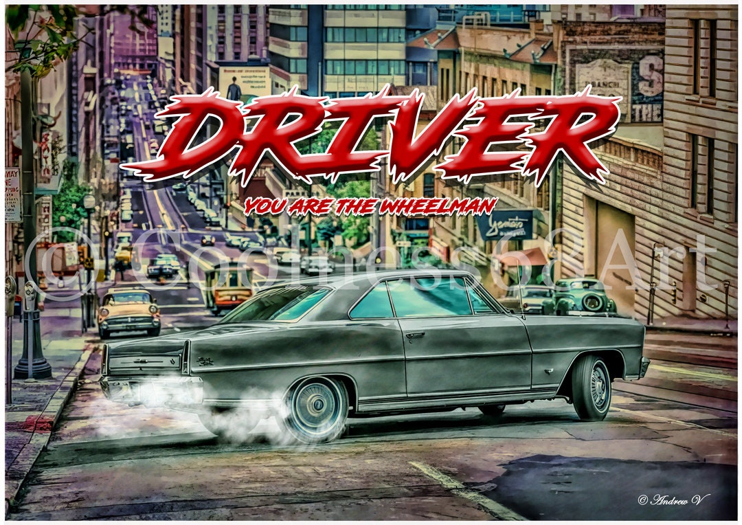 Driver Original Art Print - Etsy