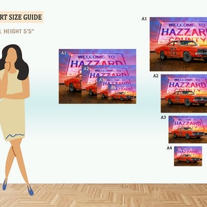 Welcome to Hazzard County Original Art Print - Etsy