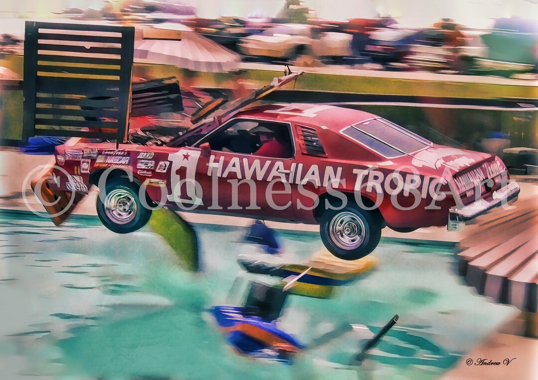 Cannonball Run Original Art Print - Etsy