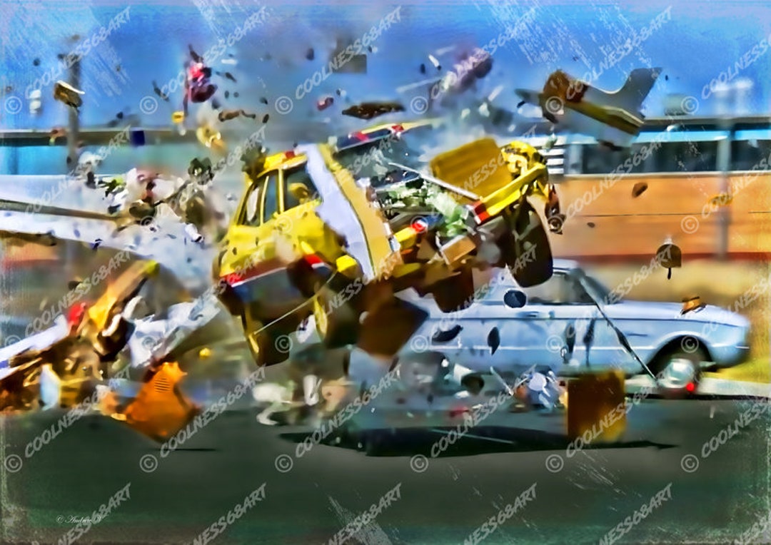 Mad Max MFP Pursuit Original Art Print - Etsy