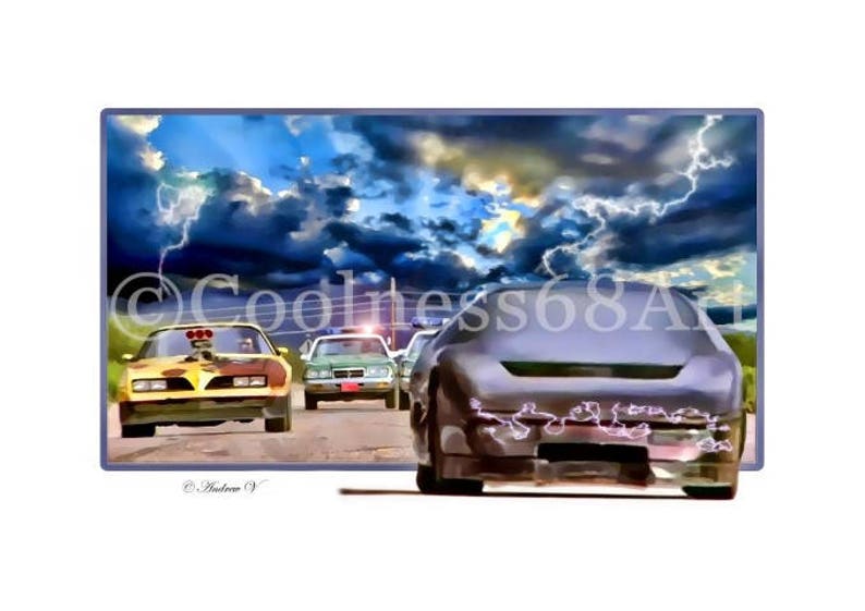 The Wraith 3D Original Art Print - Etsy