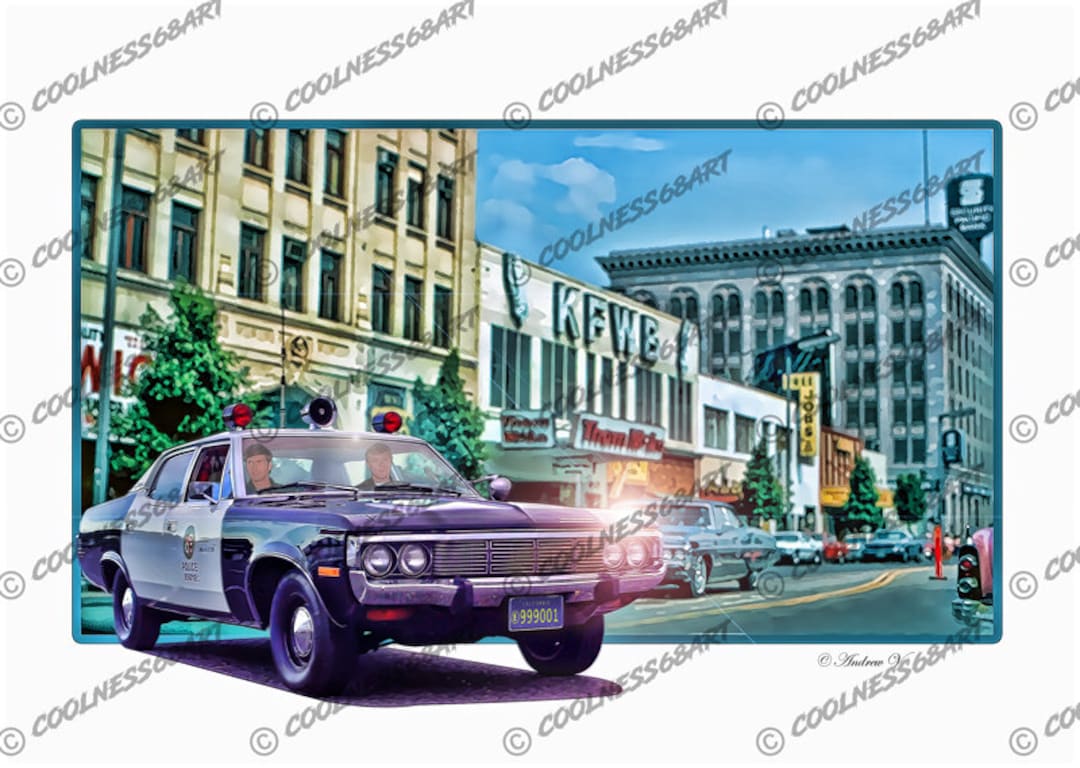 Adam 12 3D Style Original Art Print - Etsy