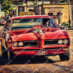 Pontiac GTO Art Print - 'my Science Project' Movie Poster - Etsy