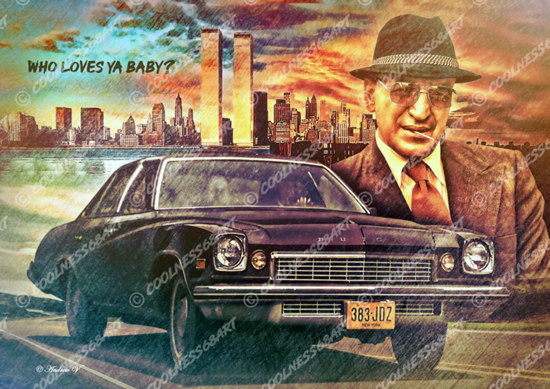 Kojak Original Art Print - Etsy