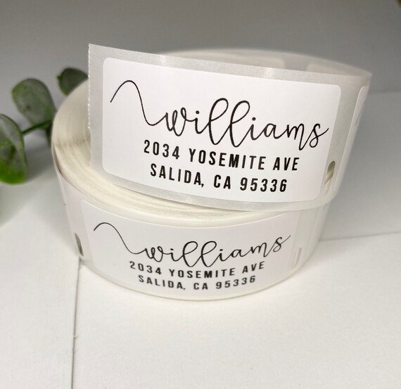 Address Labels Shipping Labels Family Address Labels | Etsy