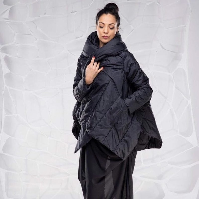 Asymmetrical Coat - Etsy