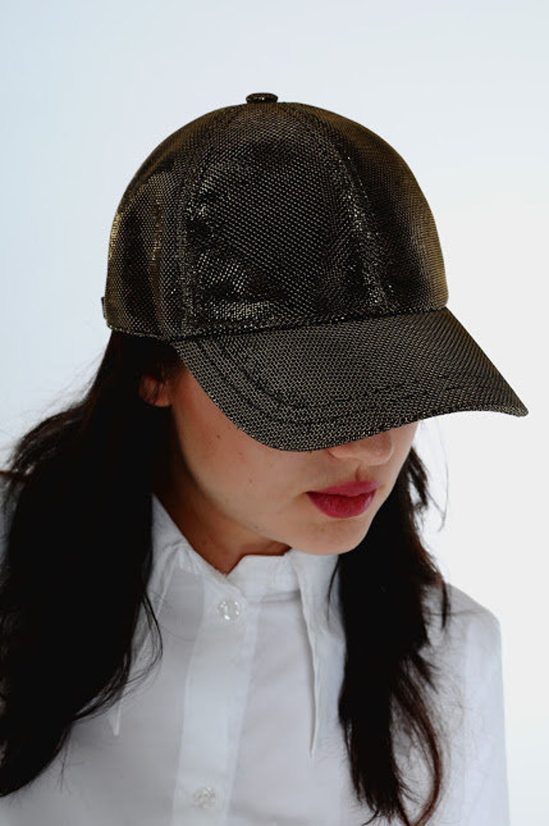 Glitter Hats/ Ponytail Hat/ Shiny Cap/ Glitter Cap/ Hair Accessory ...