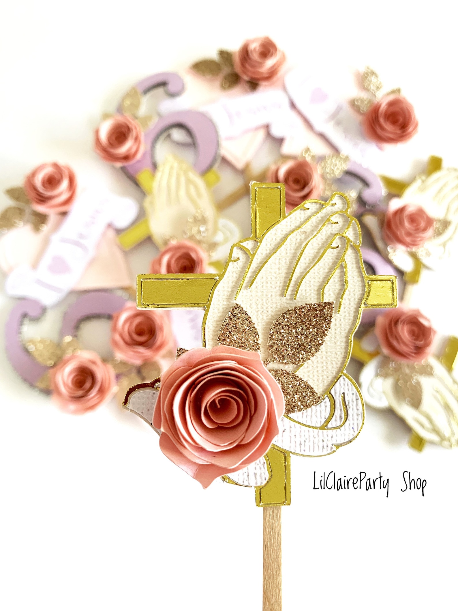 Jesus Cake Topper, Jesus Birthday Theme, Religious Party - Etsy