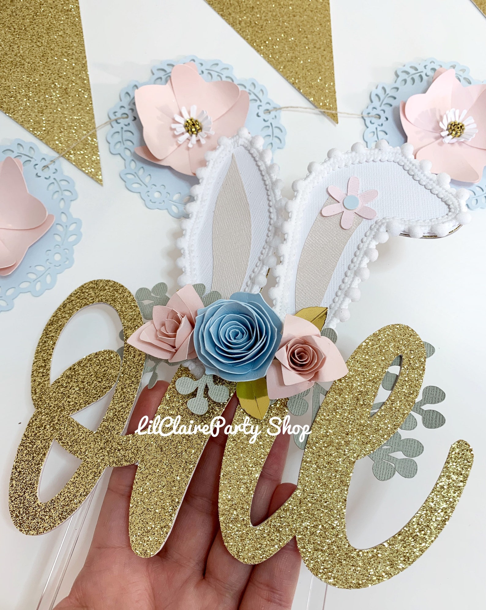 Some Bunny is One Bunny First Birthday Easter First - Etsy