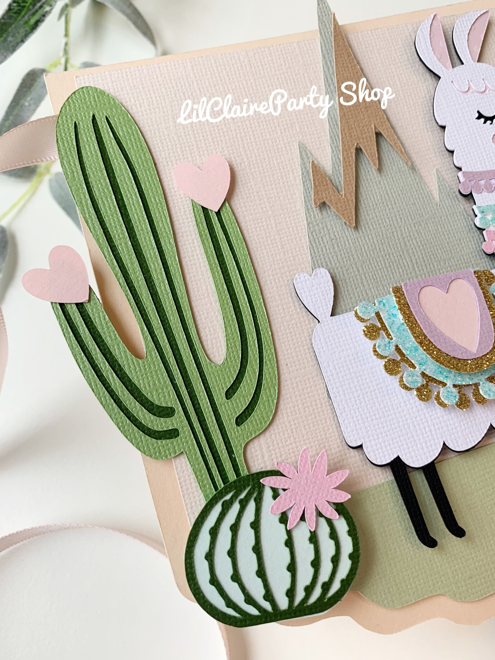 Boho Llama Party, Llama High Chair Banner, Llama First Birthday, Boho ...