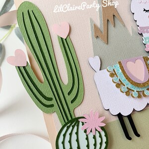 Boho Llama Party, Llama High Chair Banner, Llama First Birthday, Boho ...