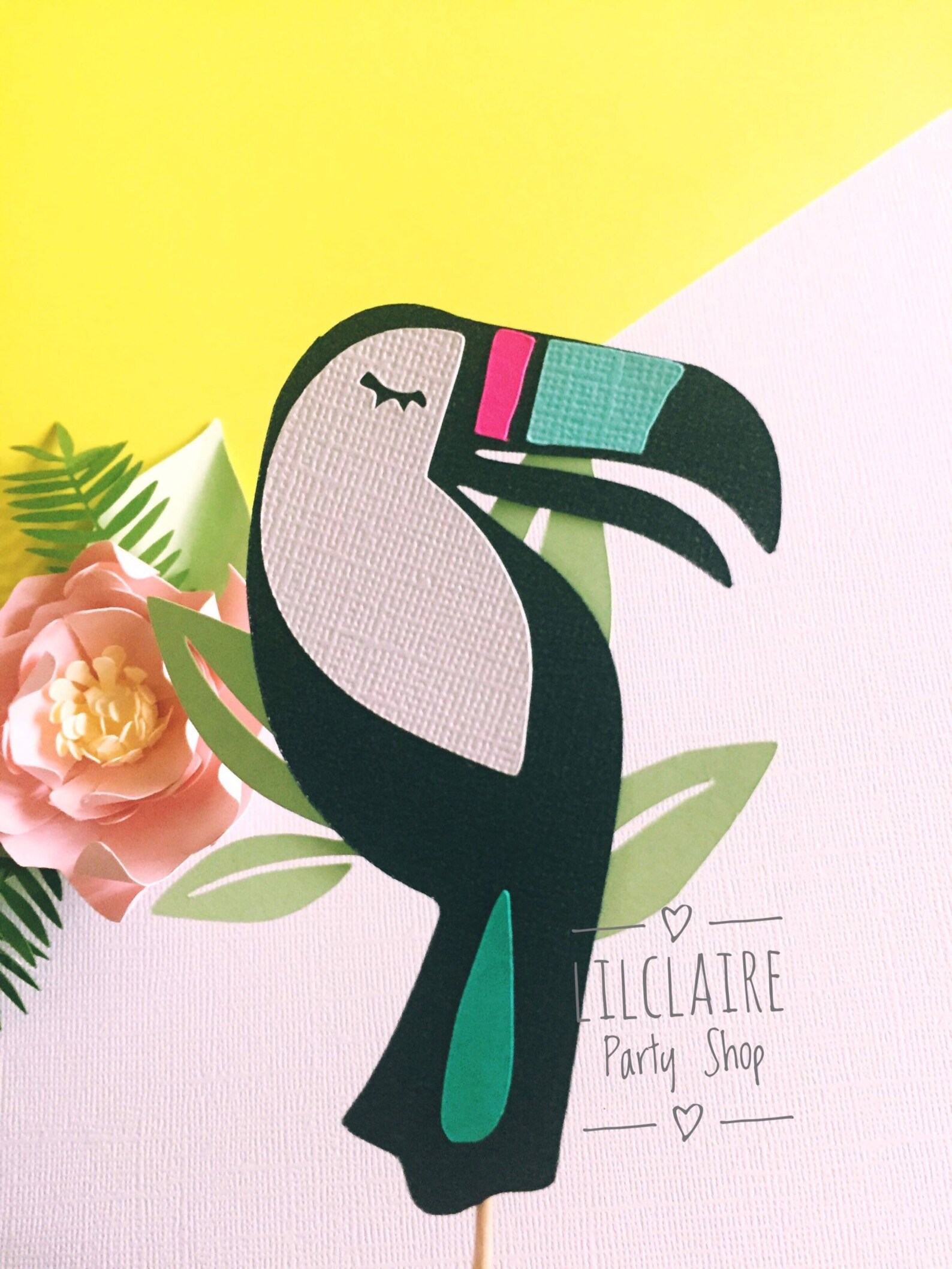 Toucan Birthday Theme Toucan Banner Tropical Banner - Etsy