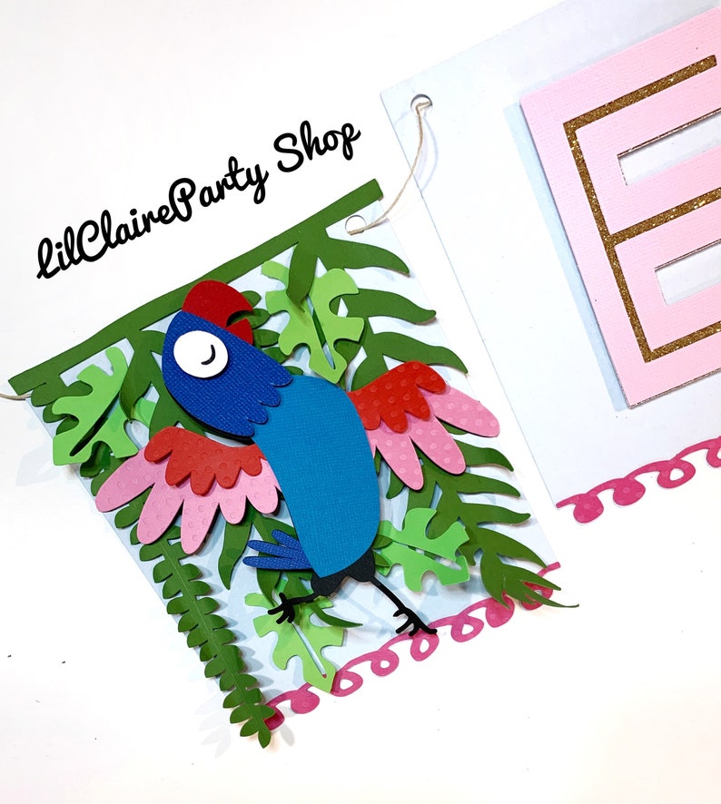 Parrot Birthday Theme, Tropical Birthday Party. - Etsy
