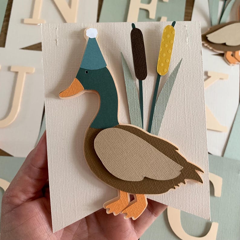 Mallard Duck Cake Topper, It’s a Boy Baby Shower, Duck Baby Shower ...