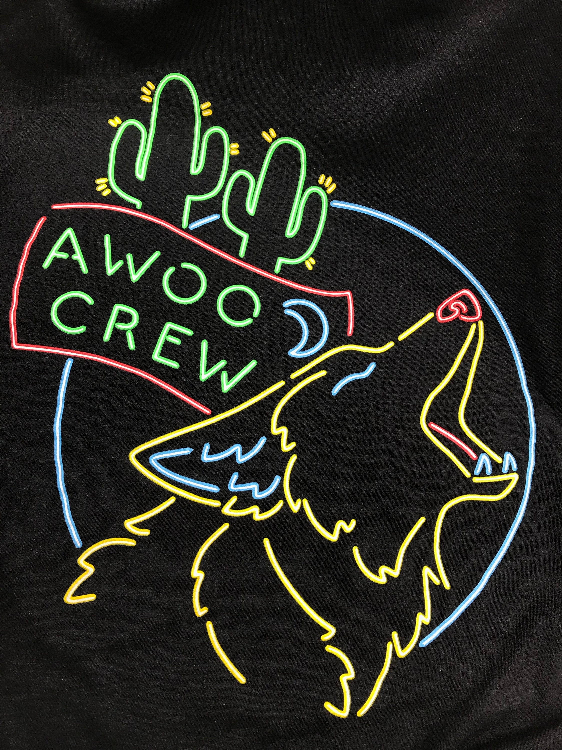 Awoo Crew Screen Printed Graphic Tee Unique Furry Shirt - Etsy