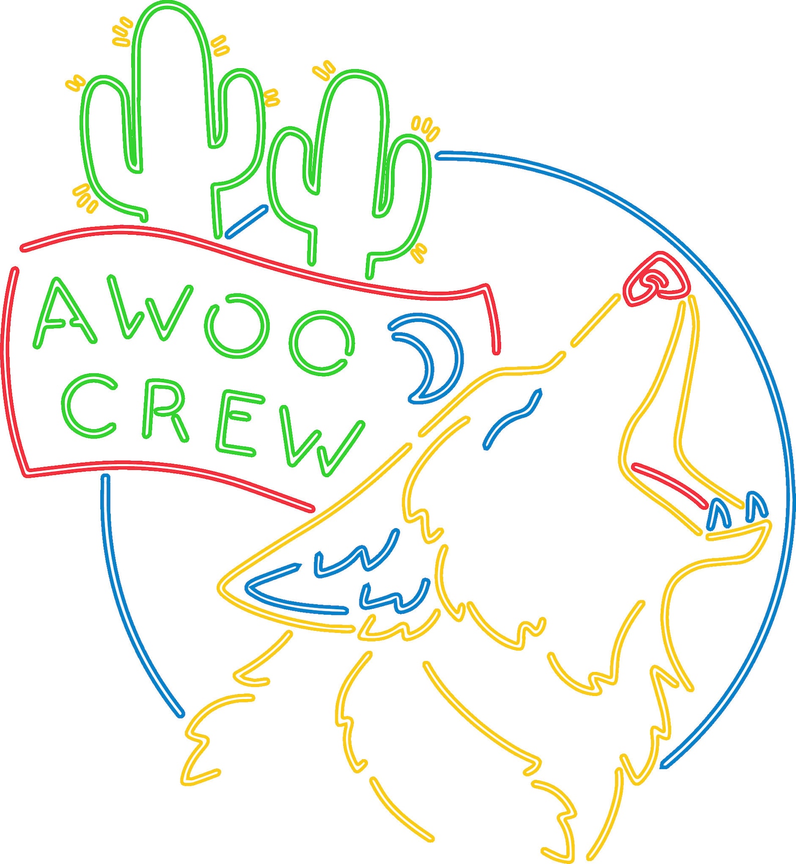 Awoo Crew Screen Printed Graphic Tee Unique Furry Shirt - Etsy