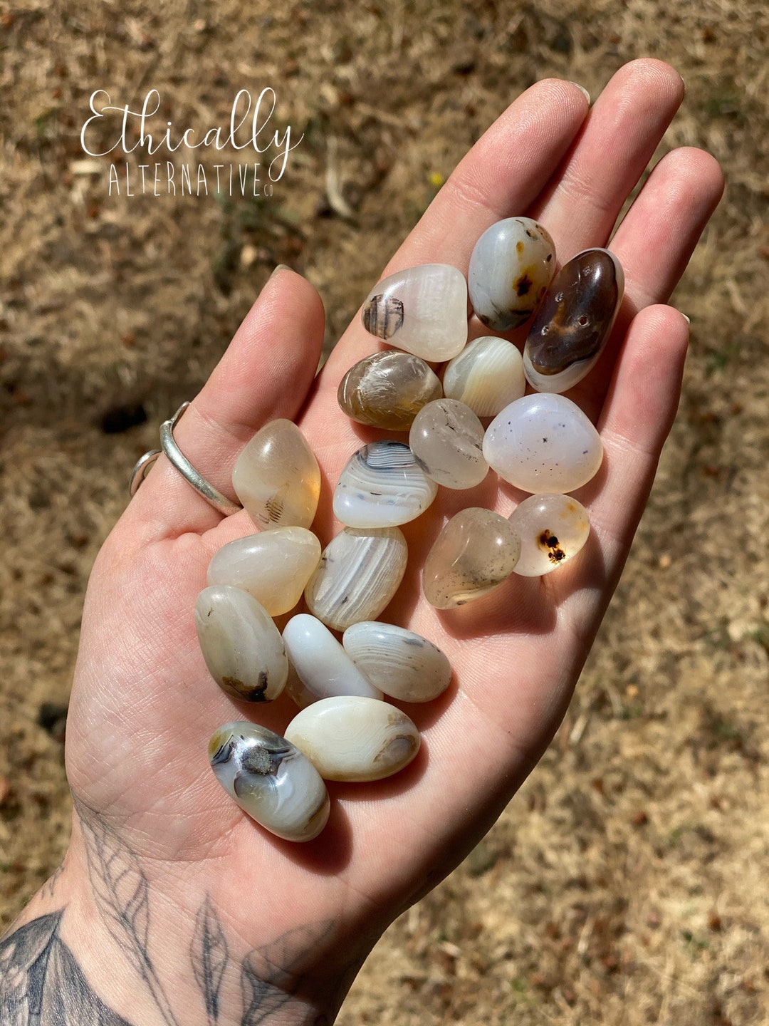 AAA Grade White Agate Smooth Crystal - Etsy