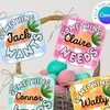 Editable Easter Teacher Gift Tag, Student Gift Tag, Bunny Gift Tag ...