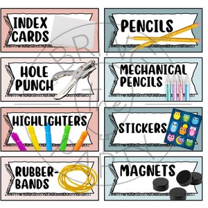 Customizable Labels for Storage Unit, 24-drawer Plastic Storage Cabinet ...