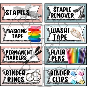 Customizable Labels for Storage Unit, 44-drawer Plastic Storage Cabinet ...