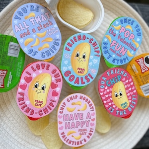Pringles Valentine Printable | Valentine Printable Tag | Pringles Snack ...