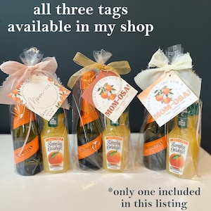 Editable Mom-osa Printable Label | Mimosa Gift Tag | Digital Download ...