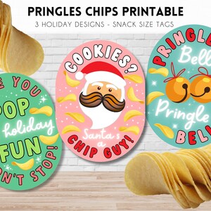 Pringles Holiday Printable | Student Gift Printable Tag | Pringles ...