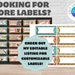 Labels for Storage Unit, 24-drawer Plastic Storage Cabinet Labels ...