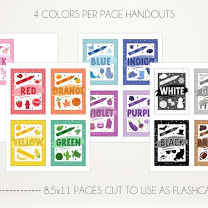 Color Posters | Color Flashcards | Preschool Printable Colors ...