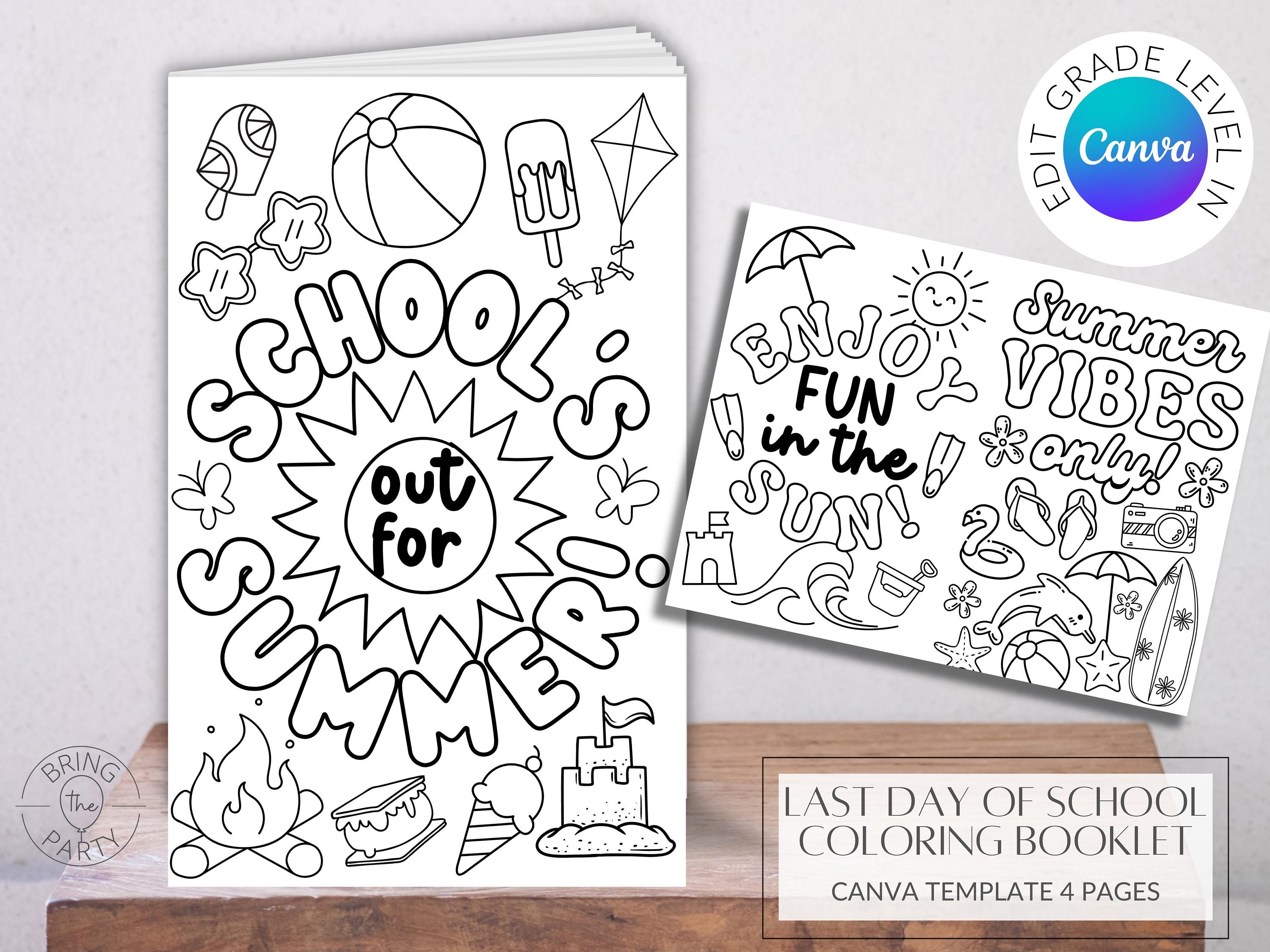 Coloring Pages For End Of School [2025]