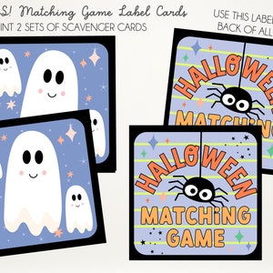 Printable Halloween Scavenger Hunt | Halloween Kids Activity ...