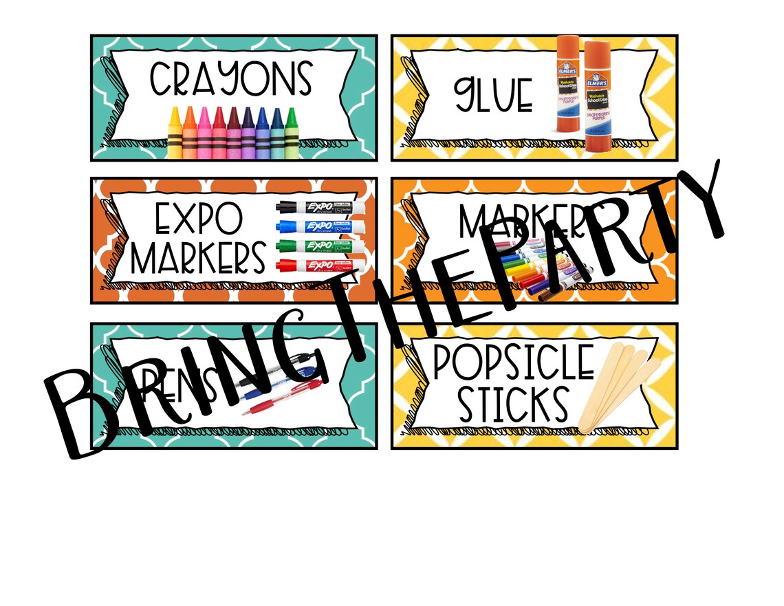 Labels for Storage Unit 24-drawer Plastic Storage Cabinet - Etsy