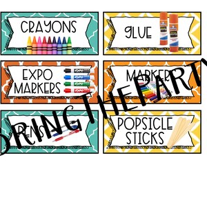 Labels for Storage Unit 24-drawer Plastic Storage Cabinet - Etsy