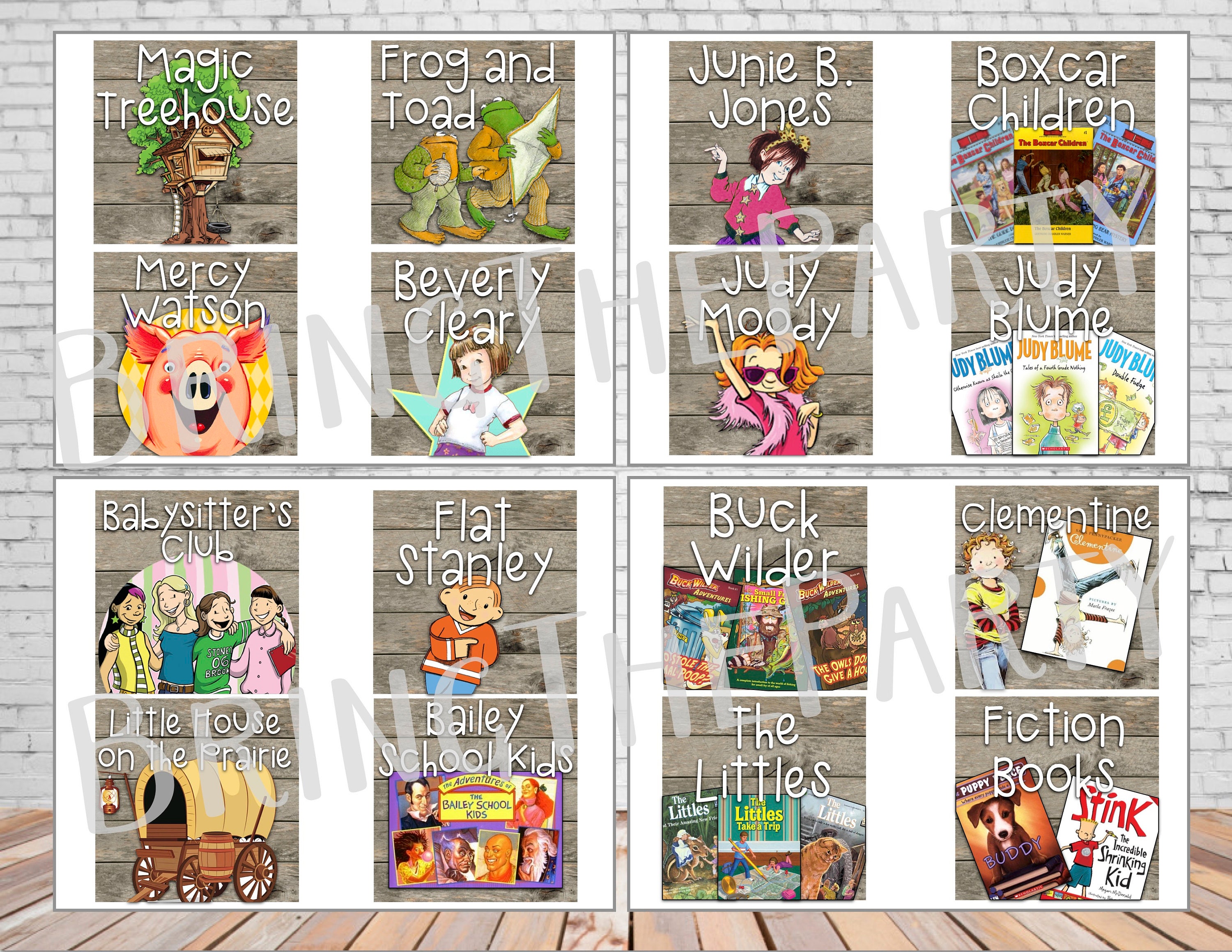 Classroom LIBRARY Book Bin LABELS Elementary Library K-3 - Etsy