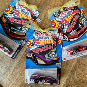 Editable Wheelie Race Car Valentine Cards | Car Valentines | Classroom ...