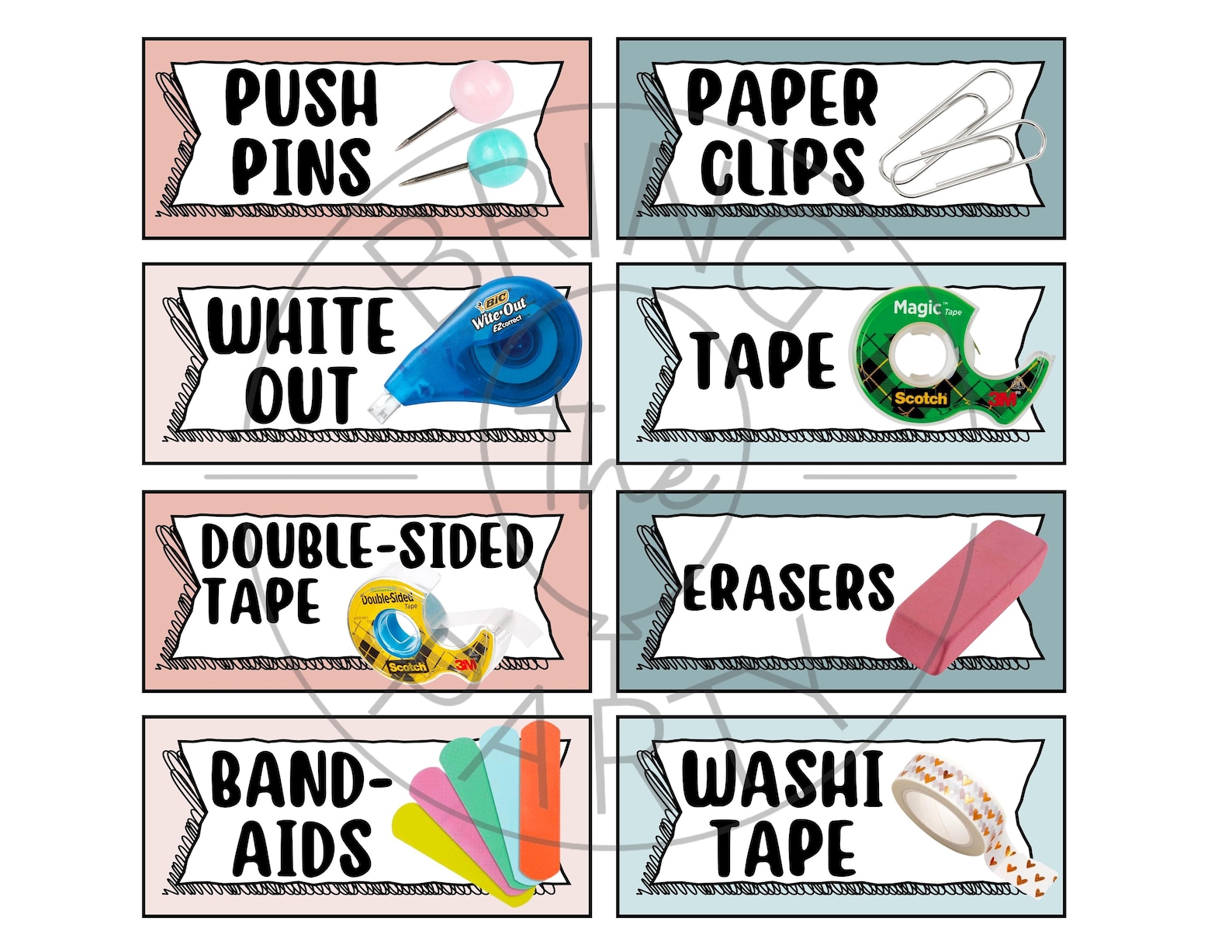 Customizable Labels for Storage Unit, 24-drawer Plastic Storage Cabinet ...