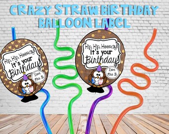 Birthday Label | Etsy