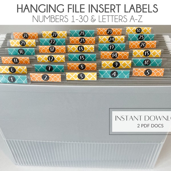 Hanging Files - Etsy