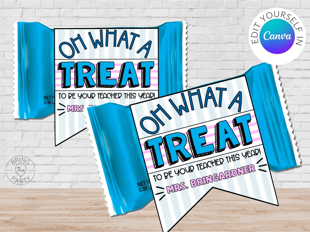 Editable Rice Krispie Treat Label | Marshmallow Treat Valentine ...