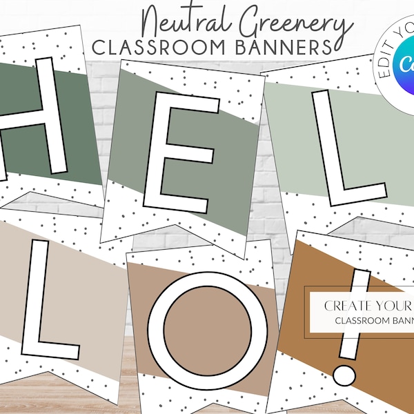 Classroom Banner - Etsy