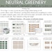 Editable Neutral Greenery Colors Classroom Labels Hanging File Inserts ...