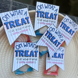 Editable Rice Krispie Treat Label | Marshmallow Treat Valentine ...