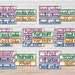 Labels for Rolling Cart Unit, 10-drawer Rolling Cart Drawer Labels ...