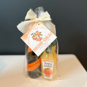 Editable Mom-osa Printable Label | Mimosa Gift Tag | Digital Download ...