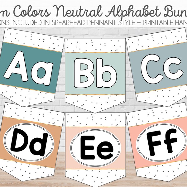 Letter Bunting - Etsy