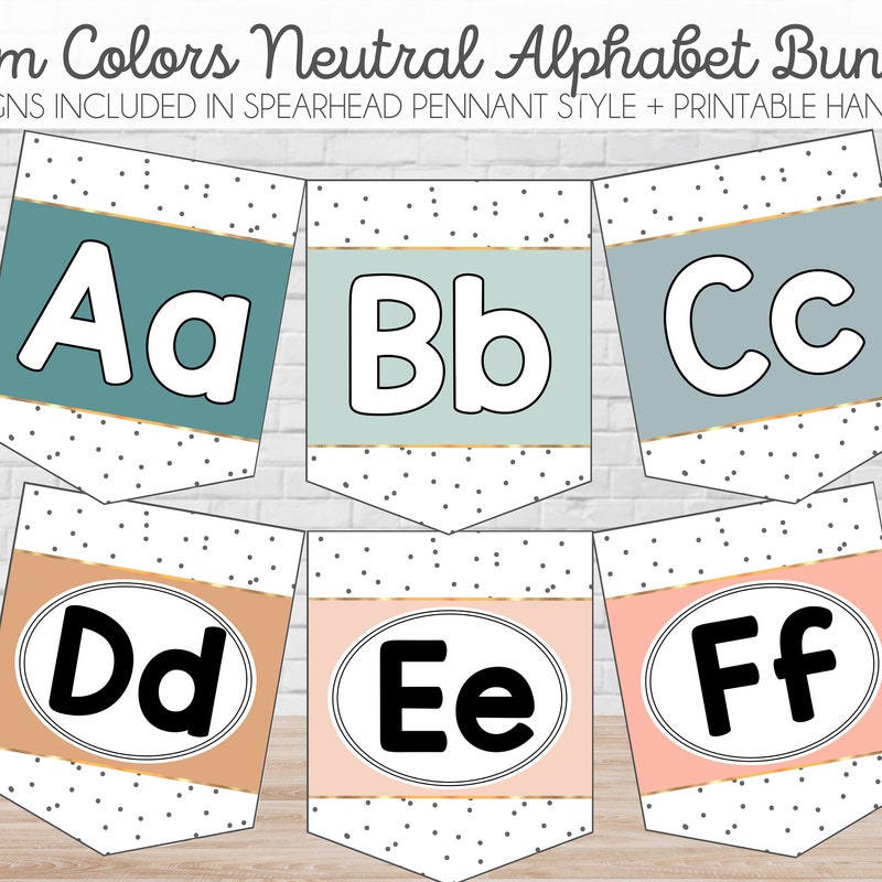 Letter Bunting - Etsy