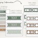 Neutral Greenery Classroom Schedule Cards | Editable Schedule ...