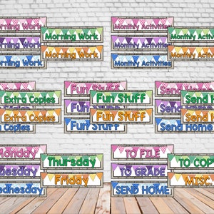 Labels for Rolling Cart Unit 10-drawer Rolling Cart Drawer - Etsy